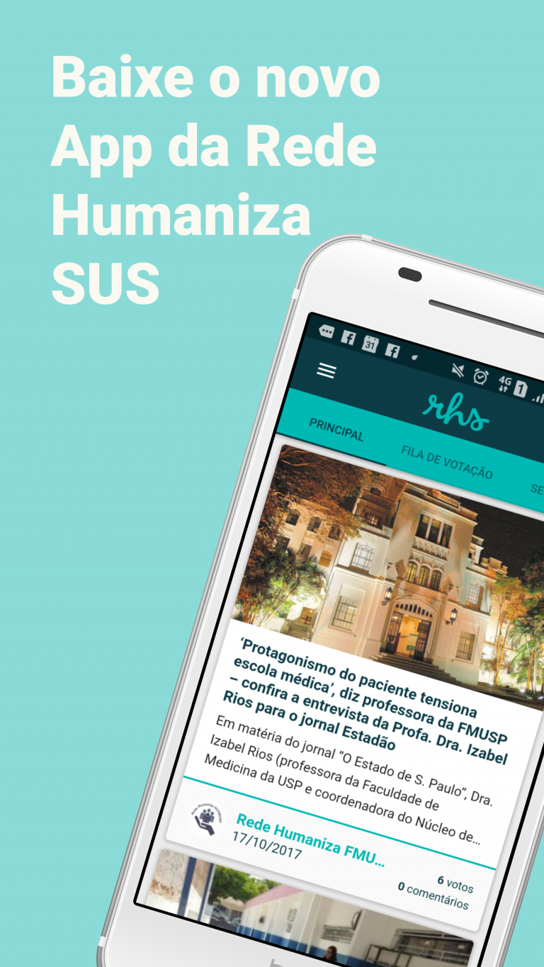 Aplicativo Rede HumanizaSUS - Rede Humaniza SUSRede Humaniza SUS - O ...