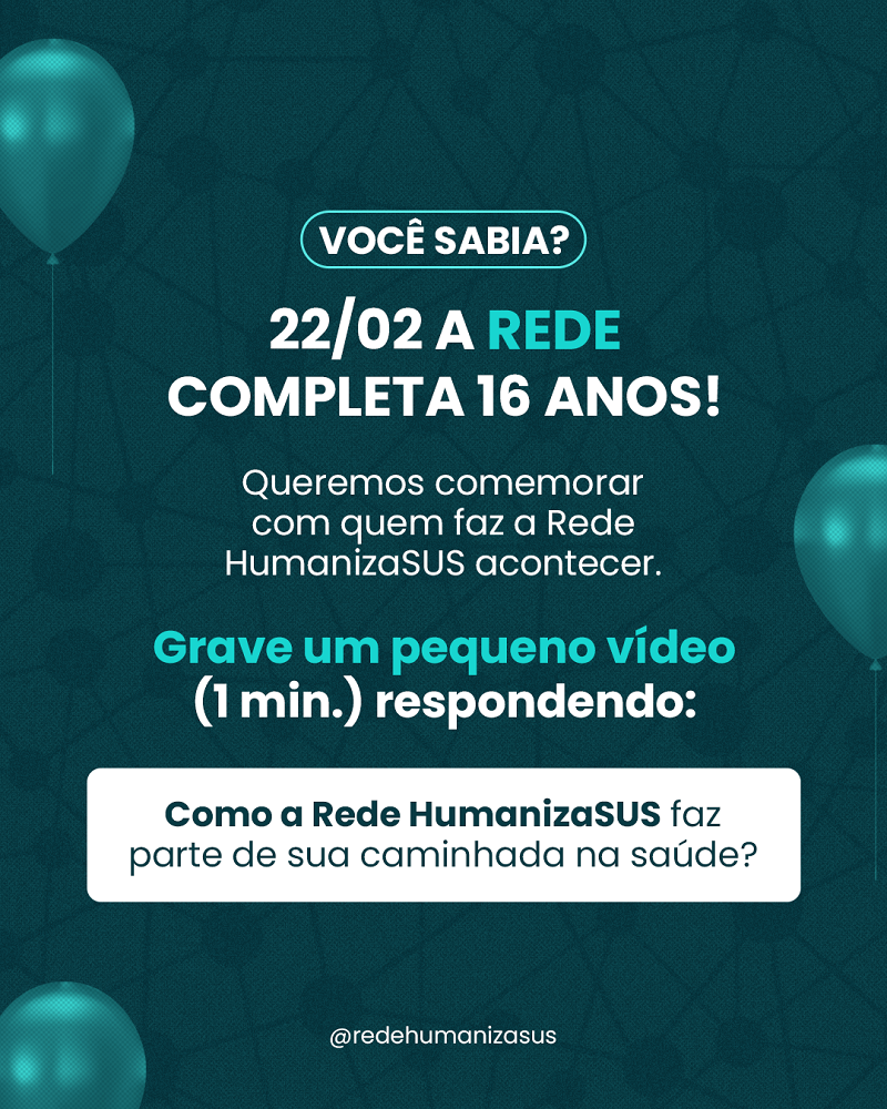 Como a Rede HumanizaSUS faz parte de sua caminhada na saúde? - Rede ...